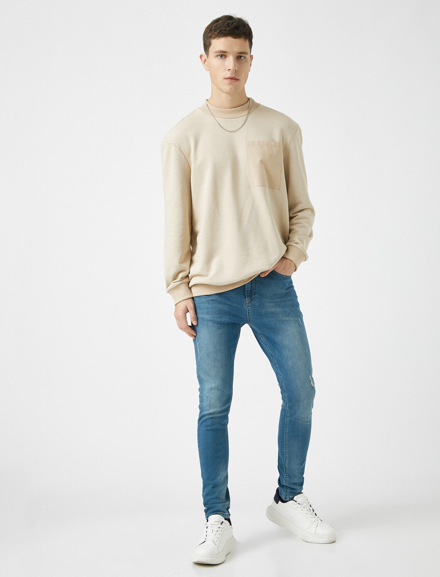 Mavi Erkek Tapered Fit Kot Pantolon - Joe Jean 1KAM43194LD | Koton