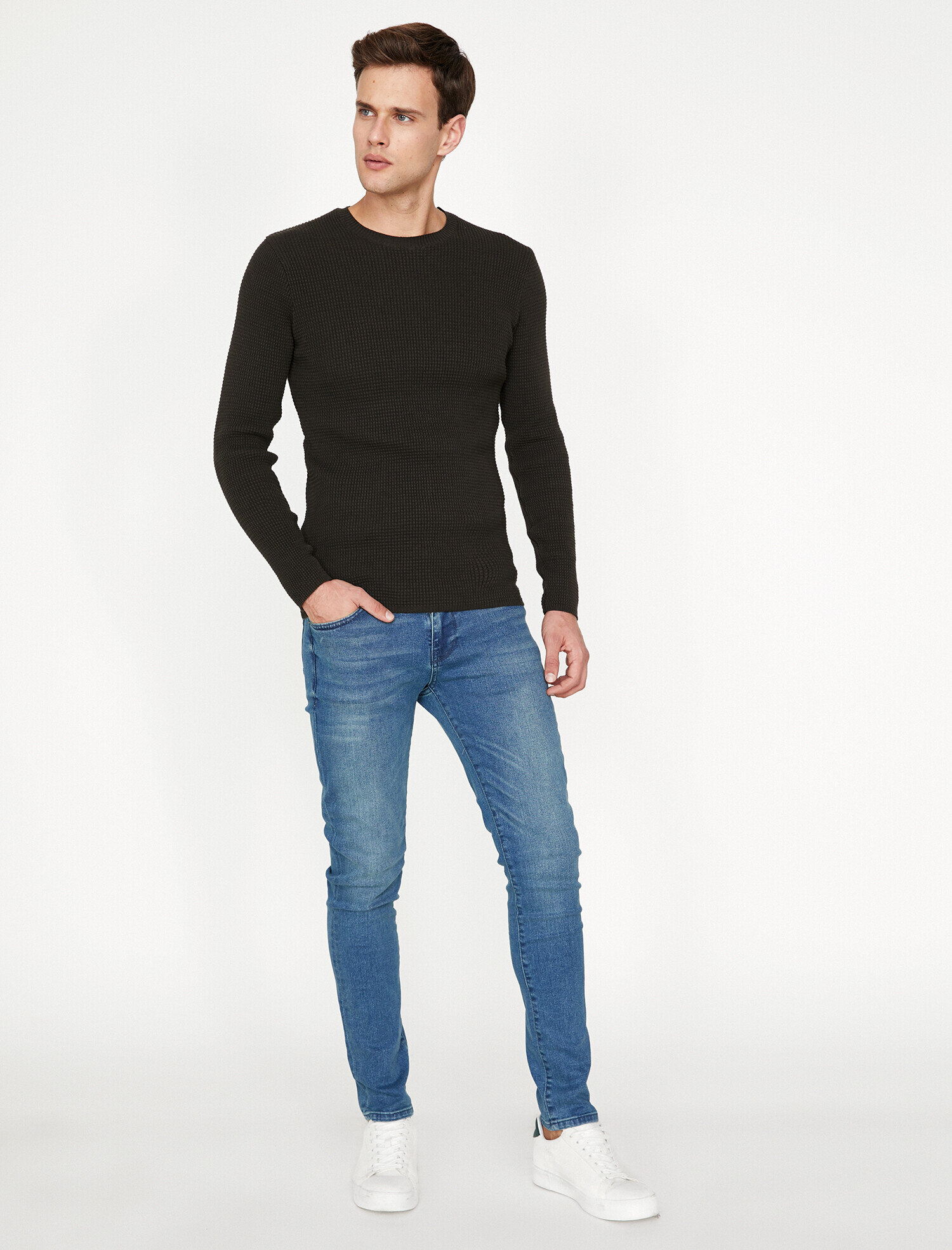 Yeşil Erkek Michael Jean Pantolon 9KAM43552LD | Koton