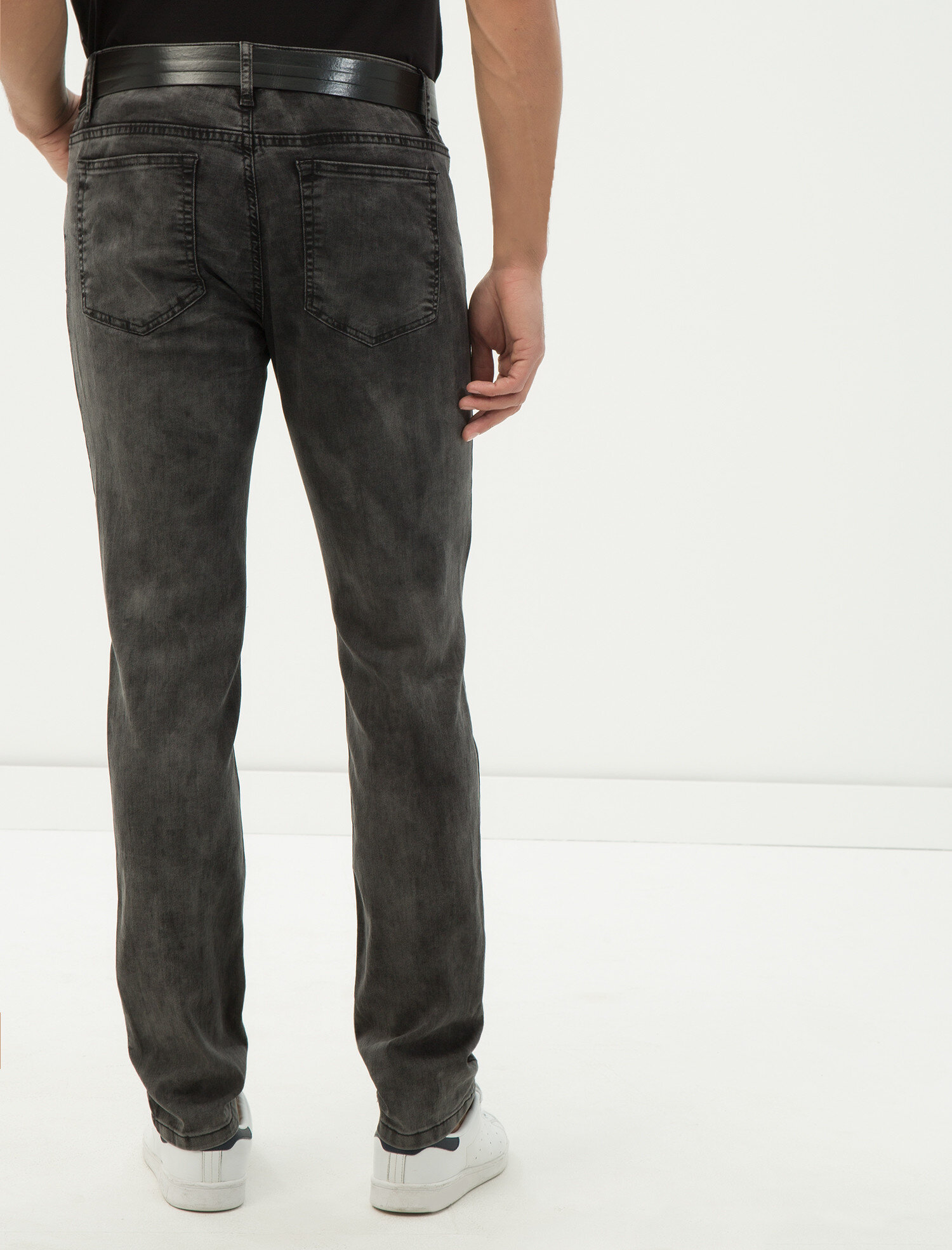 Siyah Erkek Michael Jean Pantolon 7KAM43215LD | Koton