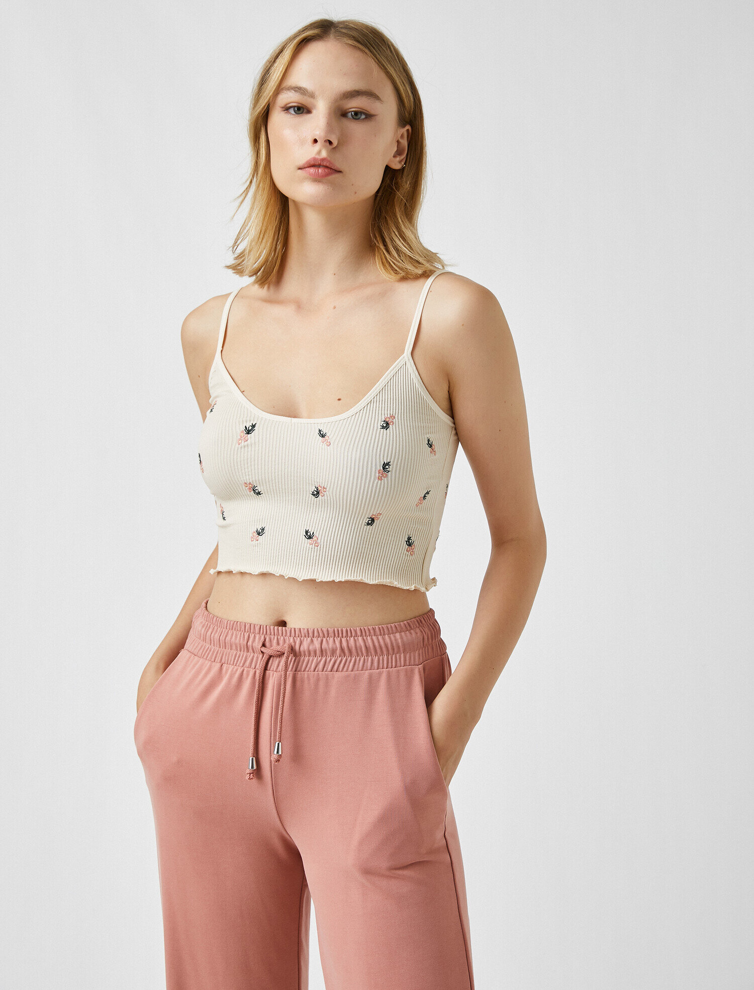 Ekru Kadın Basic Soft Sütyen 2KLK13894MK | Koton