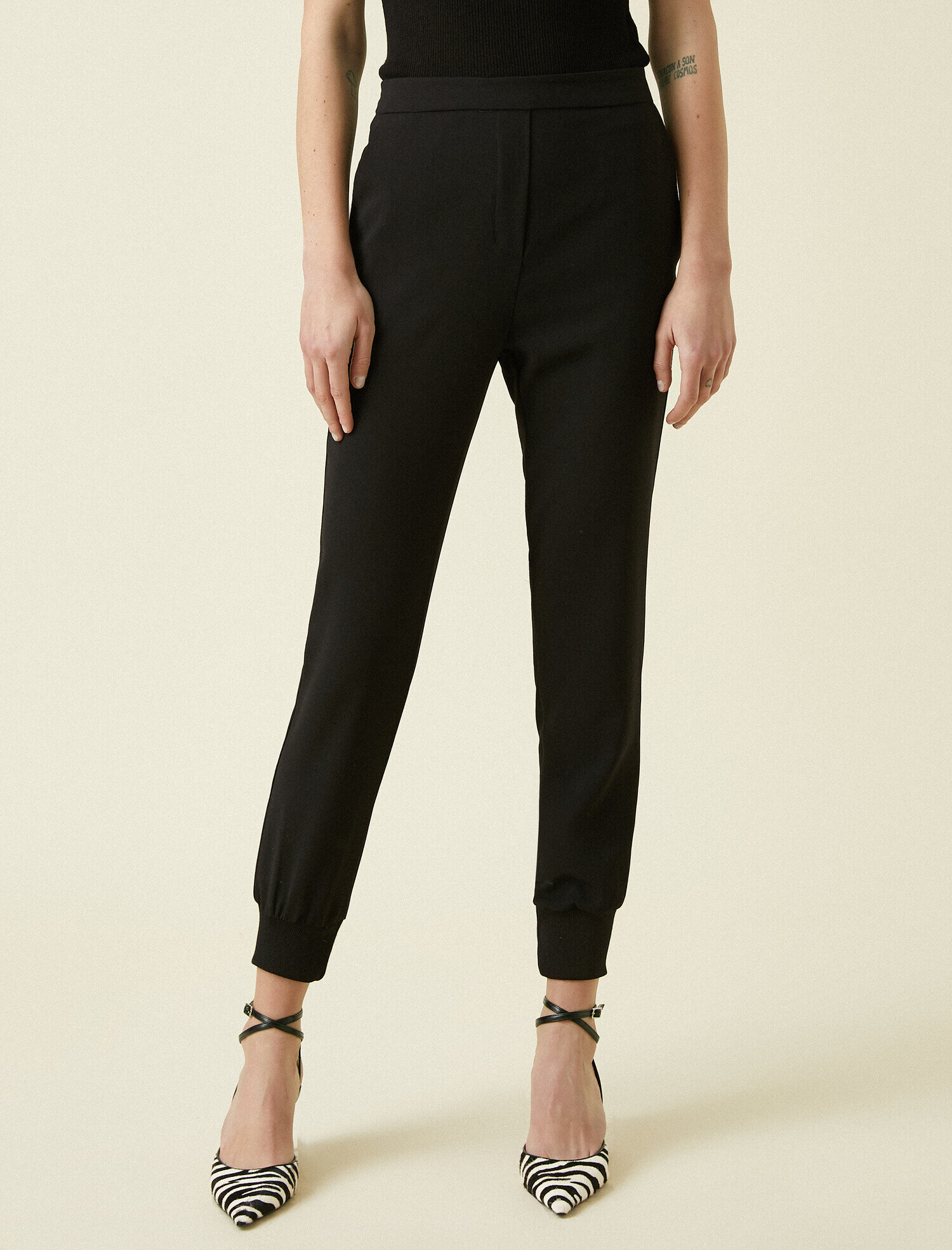 Siyah Kadın Cepli Pantolon 1YAK42067UW | Koton