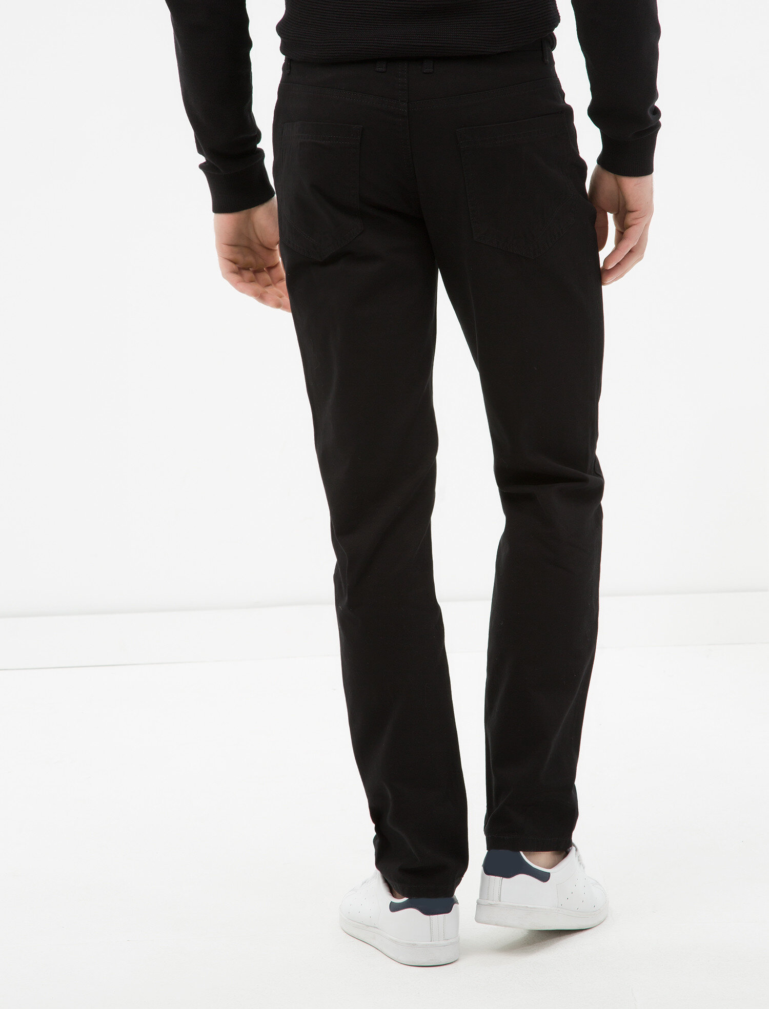 Siyah Erkek Basic Chino Pantolon 6KAM42104LW | Koton