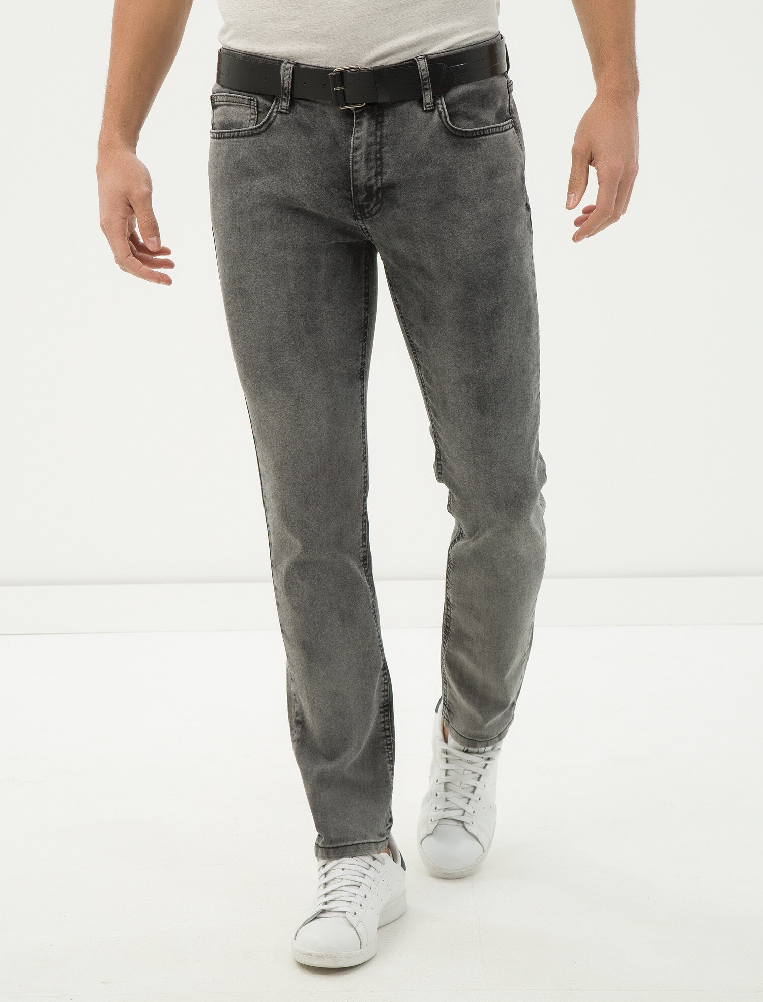 Gri Erkek Michael Jean Pantolon 7KAM43215LD | Koton