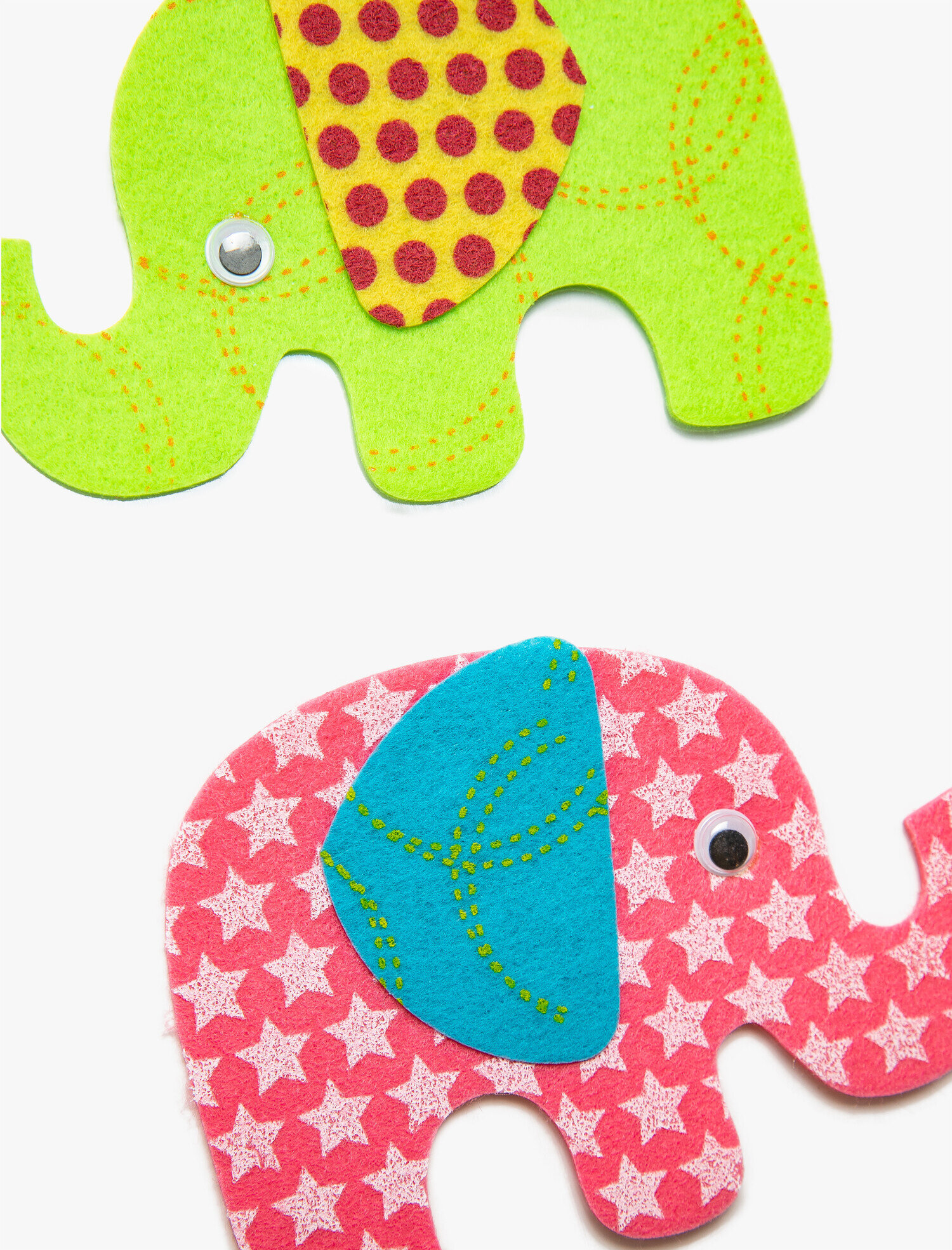 Ekru Kadın Çoklu Fil Keçe Sticker 1KBG79056AA | Koton