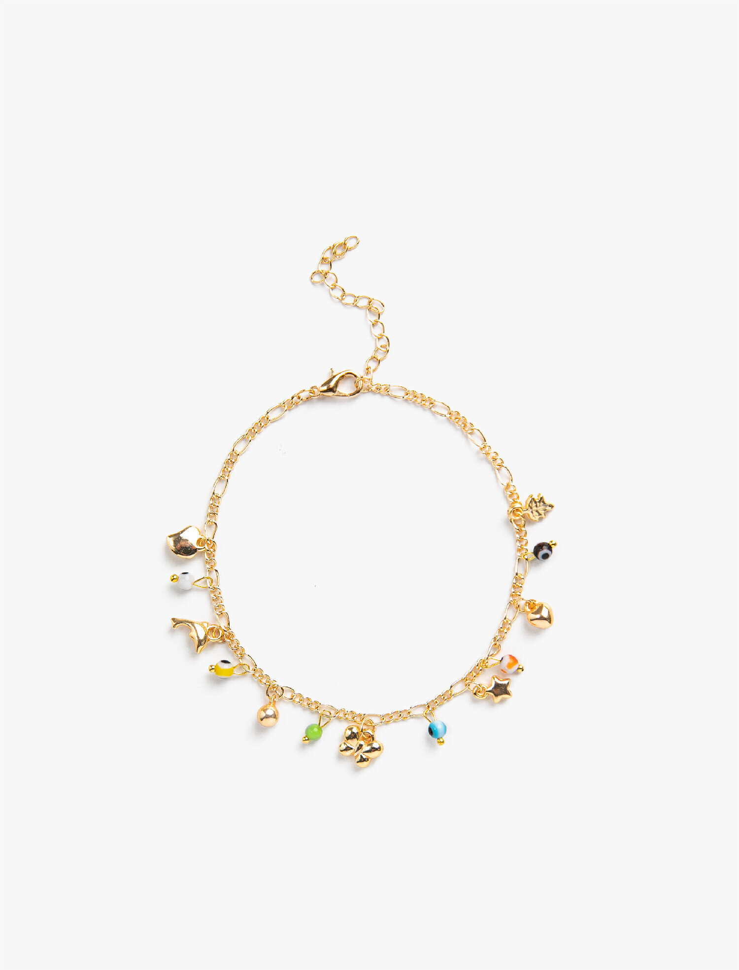 Sarı Kadın Boncuk Detaylı Halhal 2SAK70433AA | Koton