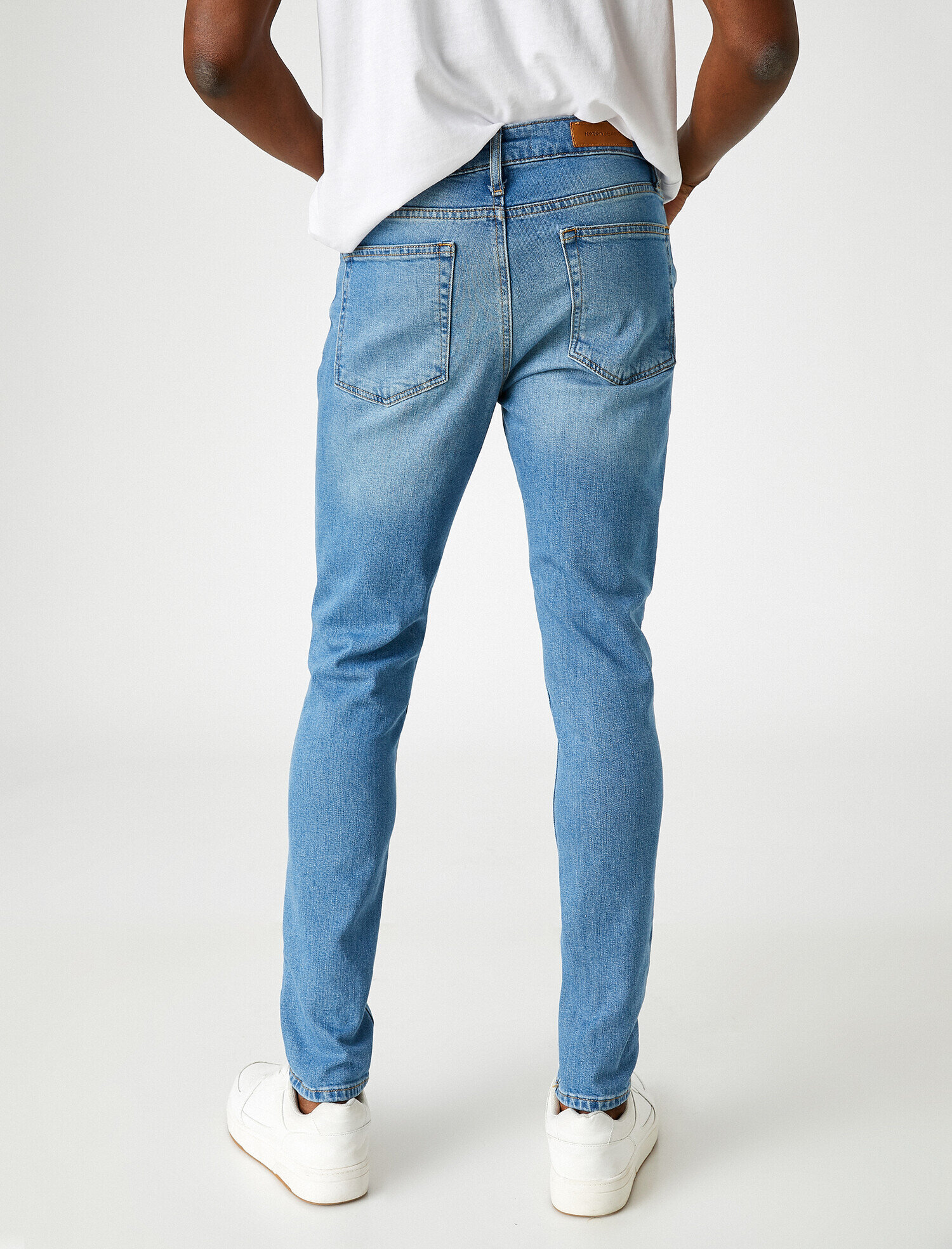 Lacivert Erkek Skinny Fit Kot Pantolon - Michael Jean 2SAM40079BD | Koton