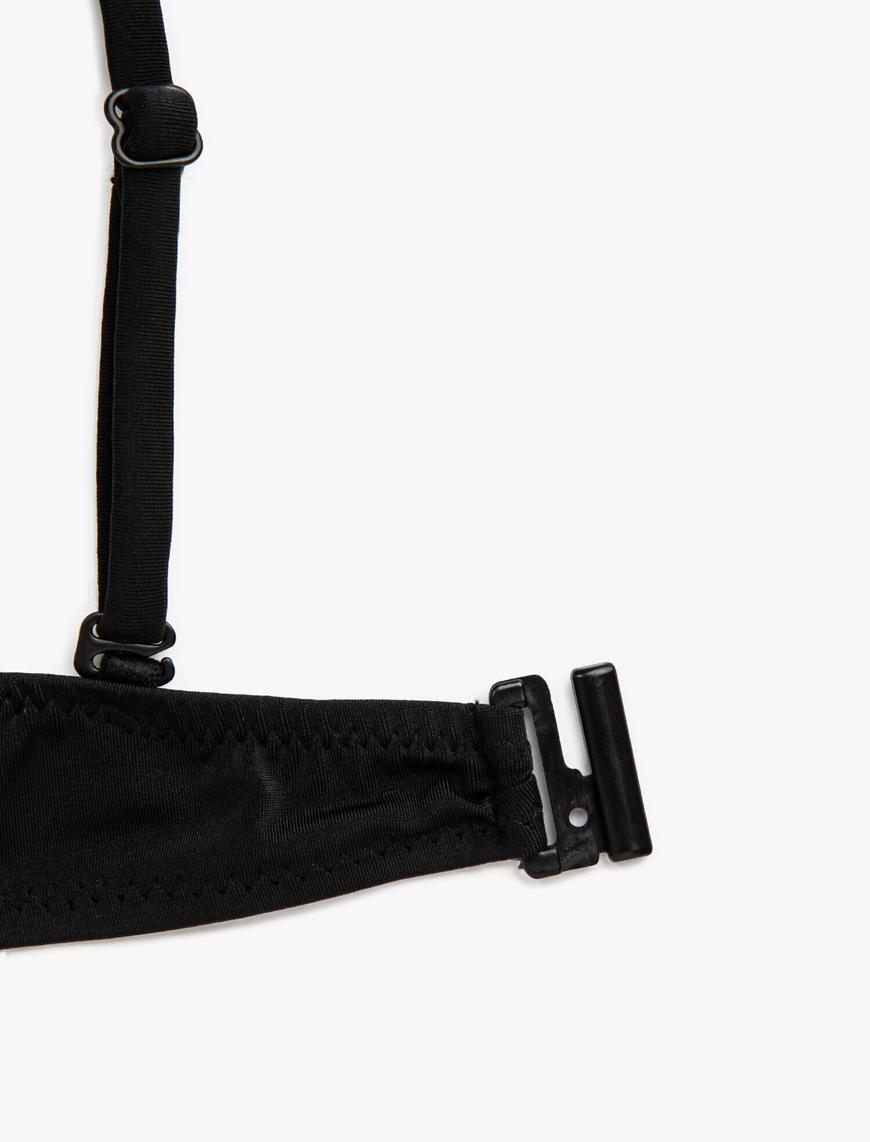 Siyah Kadın Bikini Üstü 1YAK89555BM | Koton