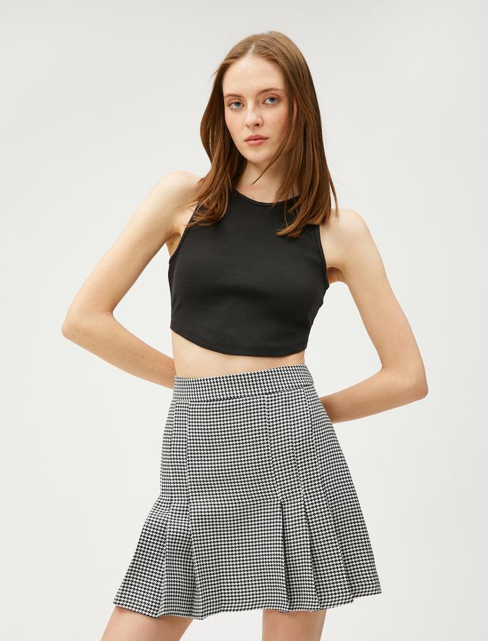 Kadın Mini Etek, Siyah Mini Etek, Deri Mini Etek, Mini Şort Etek, Kot ...