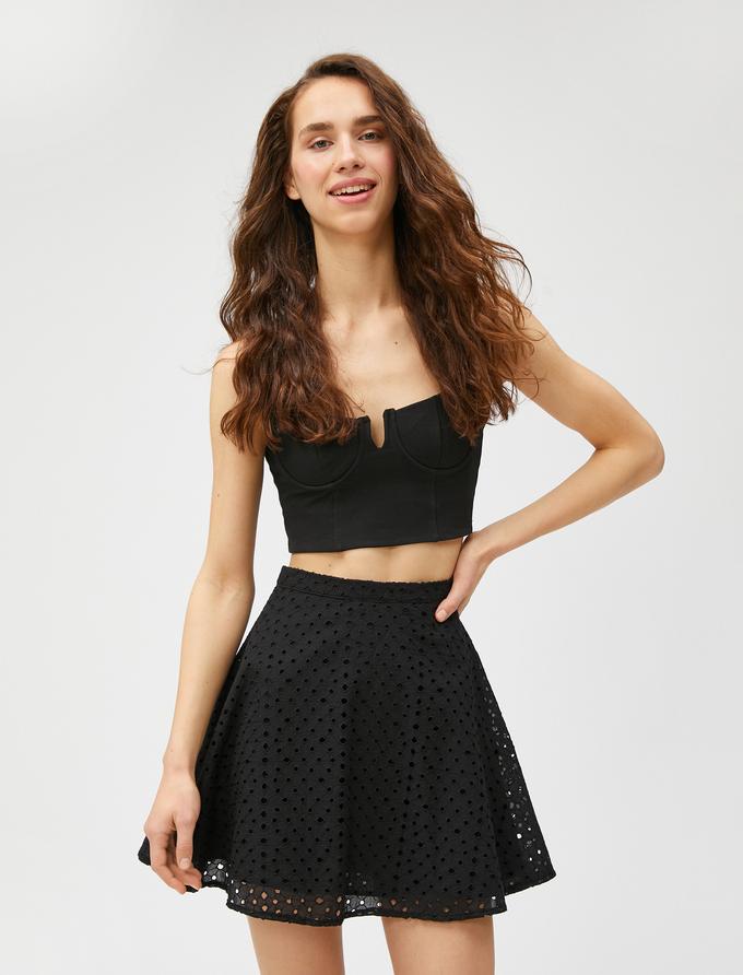 Kadın Mini Etek, Siyah Mini Etek, Deri Mini Etek, Mini Şort Etek, Kot ...