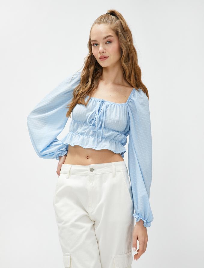 Crop Bluz ve Uzun Kollu Crop Bluz Modelleri | Koton