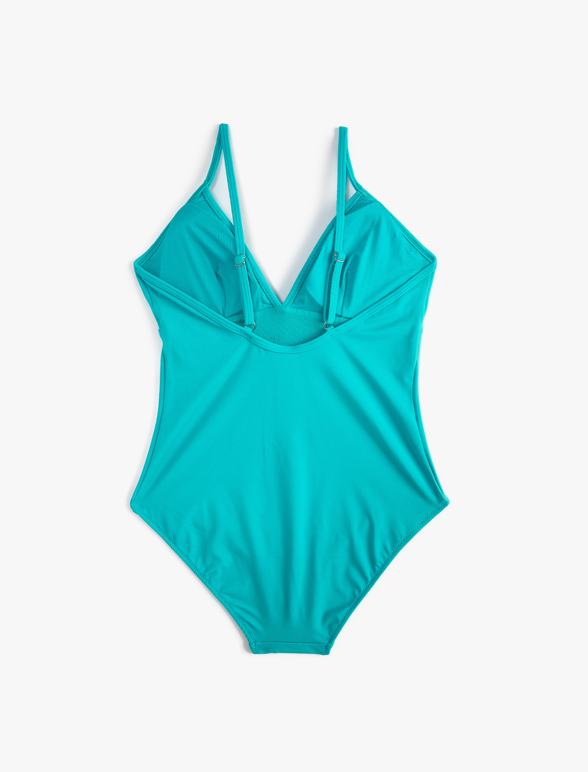 Mavi Kadın Basic Mayo Üst Kısmı Üçgen Kaplı 3SAK20124BM | Koton