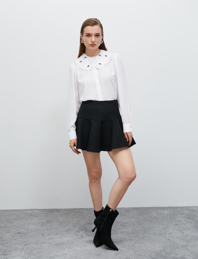 Kadın Mini Etek, Siyah Mini Etek, Deri Mini Etek, Mini Şort Etek, Kot ...