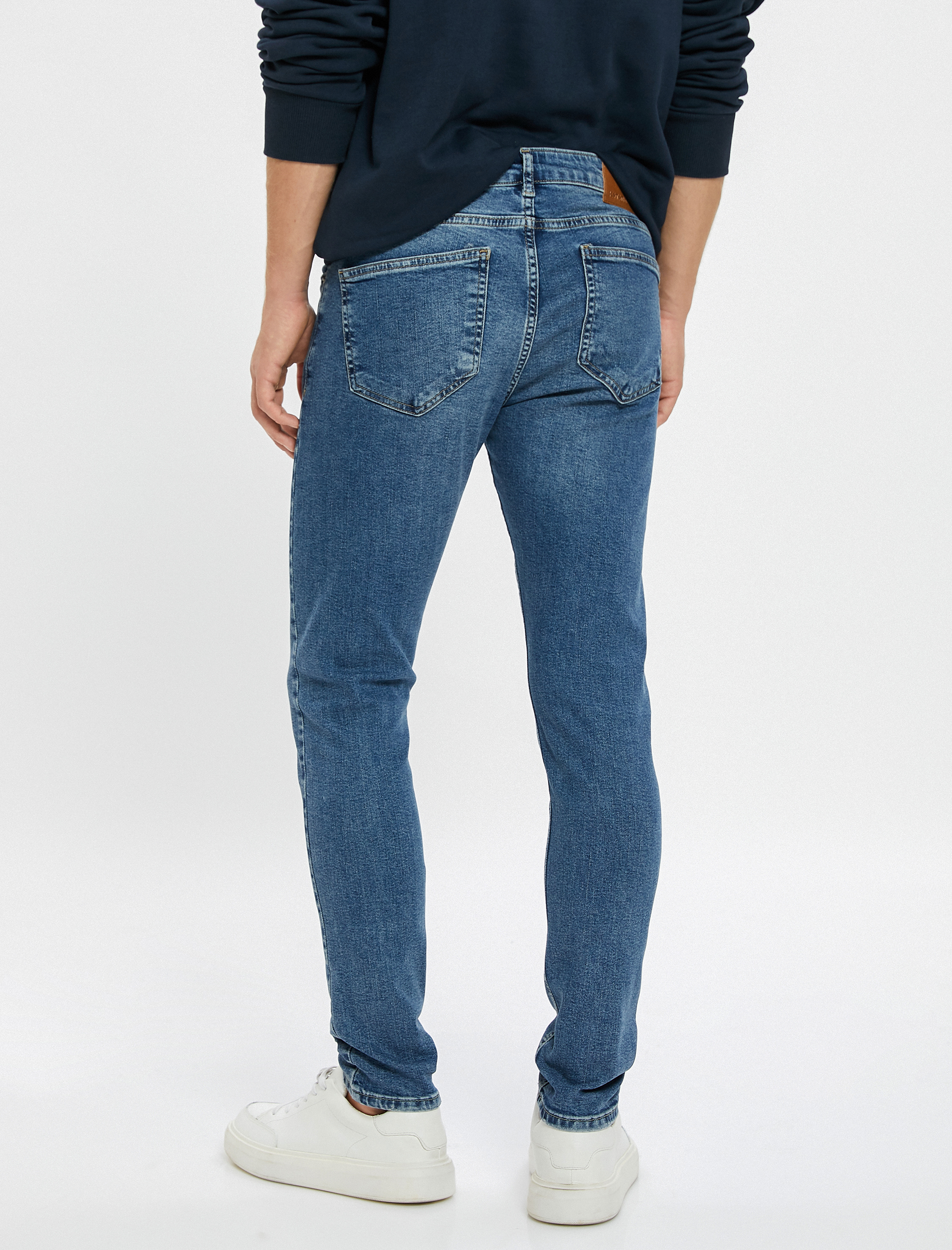 Yeşil Erkek Skinny Fit Dar Paça Kot Pantolon Cepli - Michael Jean ...