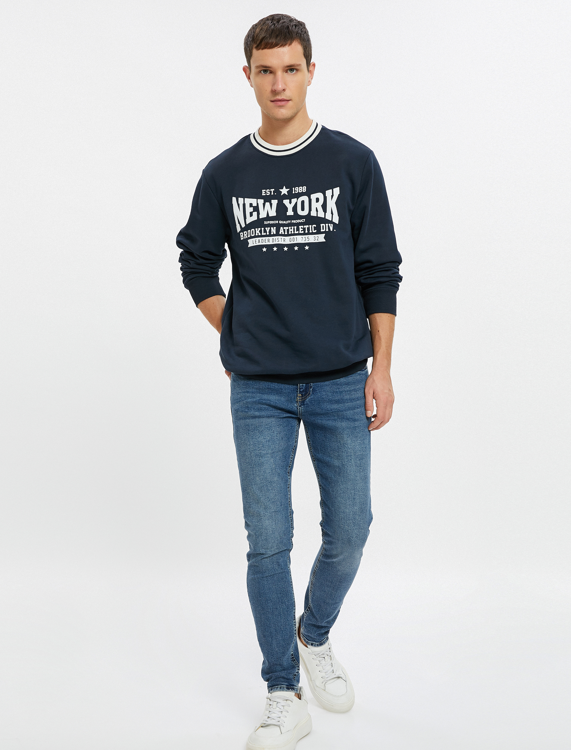 Yeşil Erkek Skinny Fit Dar Paça Kot Pantolon Cepli - Michael Jean ...