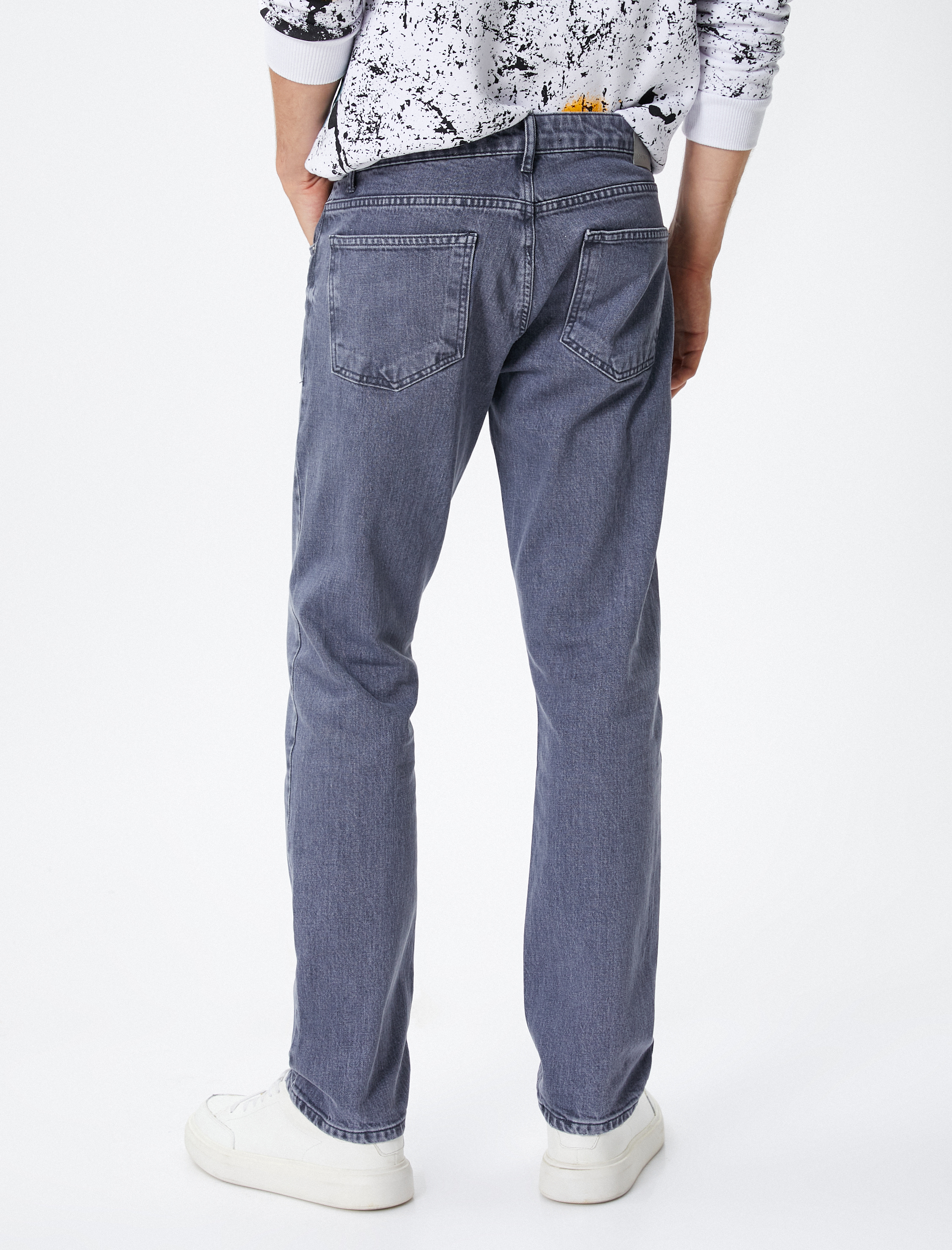 Lacivert Erkek Straight Fit Boru Paça Kot Pantolon - Mark Jean ...