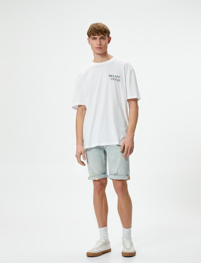 Erkek Jean Şort, Denim Şort, Mavi Kot Şort Modelleri | Koton