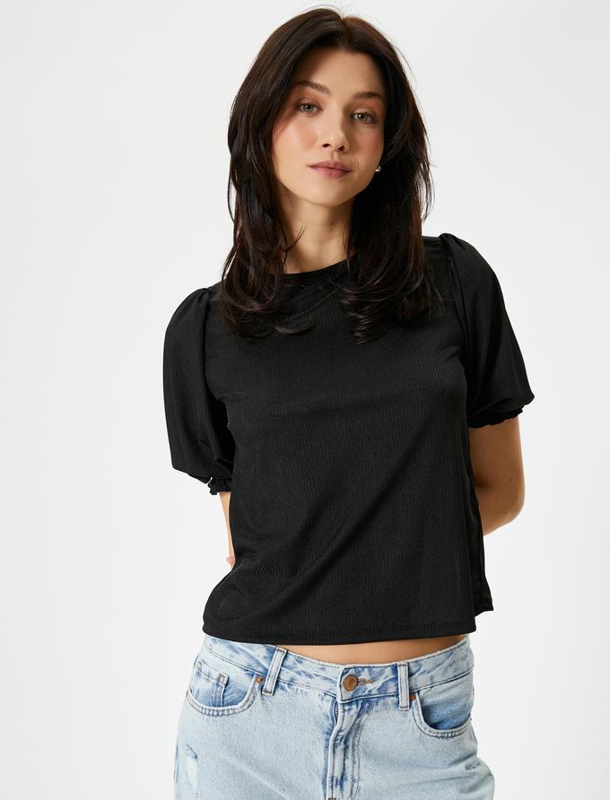 Balon Kollu Bluz ve Balon Kol Bluz Modelleri | Koton