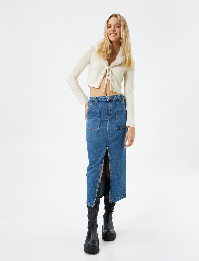 Kot Etek, Uzun Kot Etek ve Midi Kot Etek Modelleri | Koton