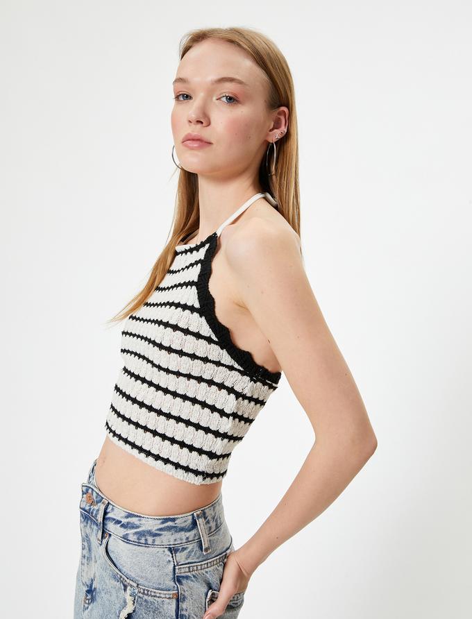 Genç Kadın Siyah Crop, Uzun Kollu Crop Modelleri | Koton