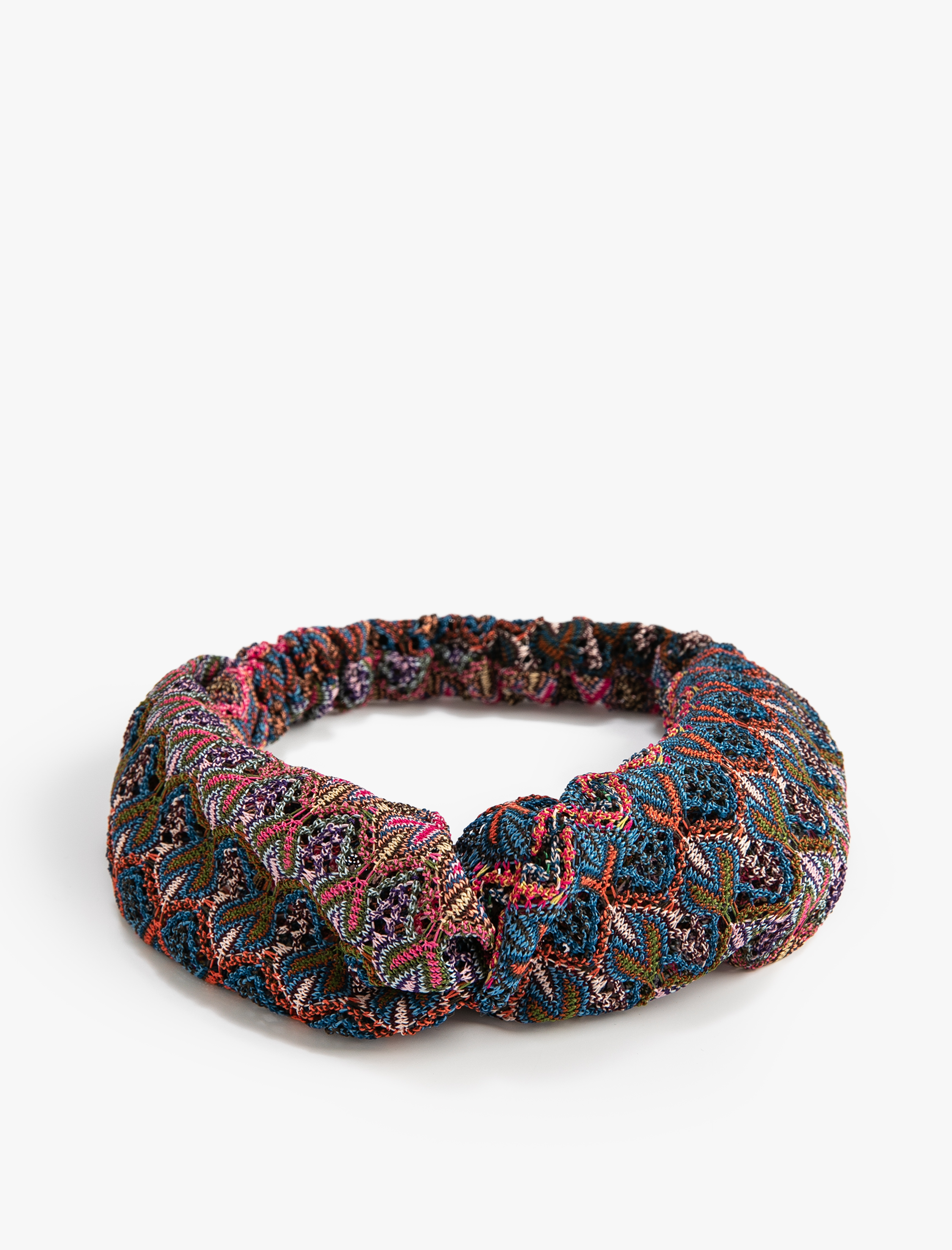 Mavi Kadın Saç Bandı Çok Renkli Dokulu 3SAK50008AA | Koton