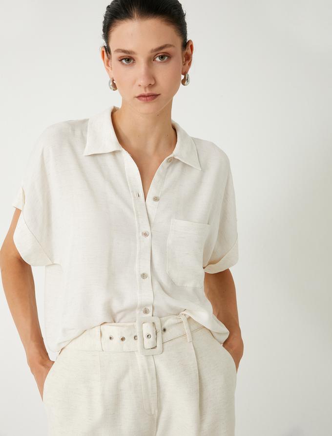 Kadın Keten Gömlek Modelleri ve Keten Gömlek Fiyatları | Koton