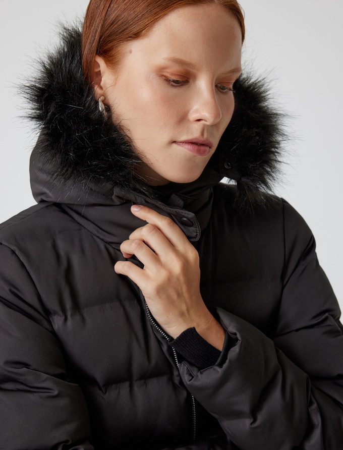 Kadın Şişme Mont, Uzun Şişme Mont Modelleri | Koton