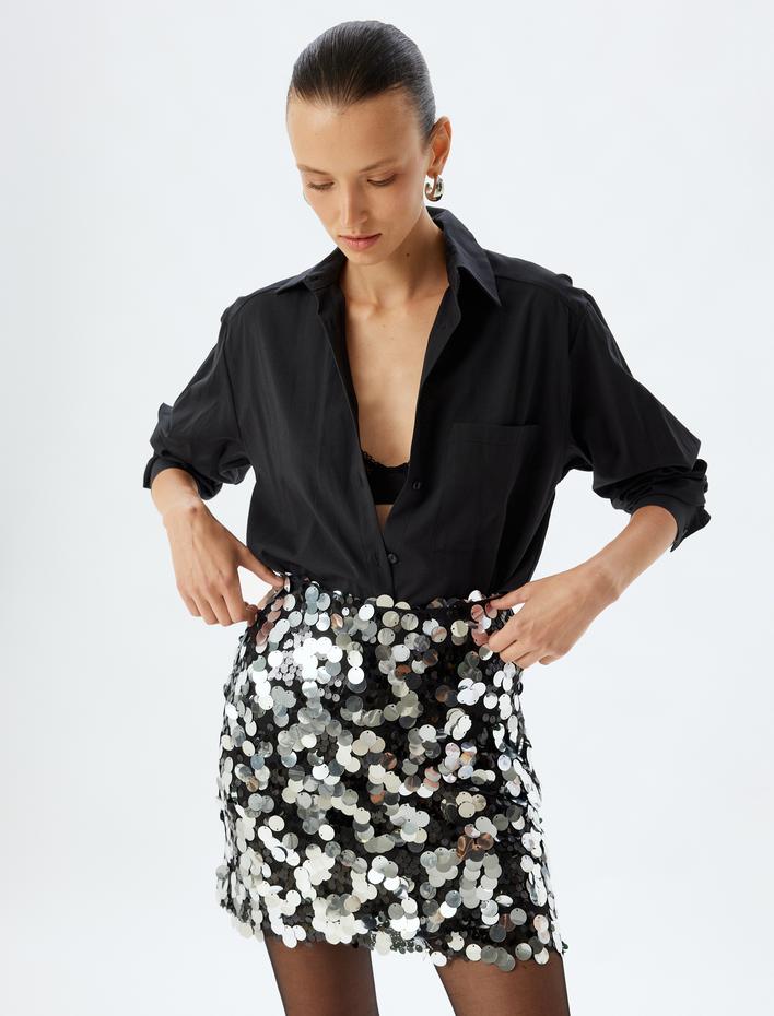 Abiye Etek Modelleri, Payetli Etek, Saten Etek Modelleri