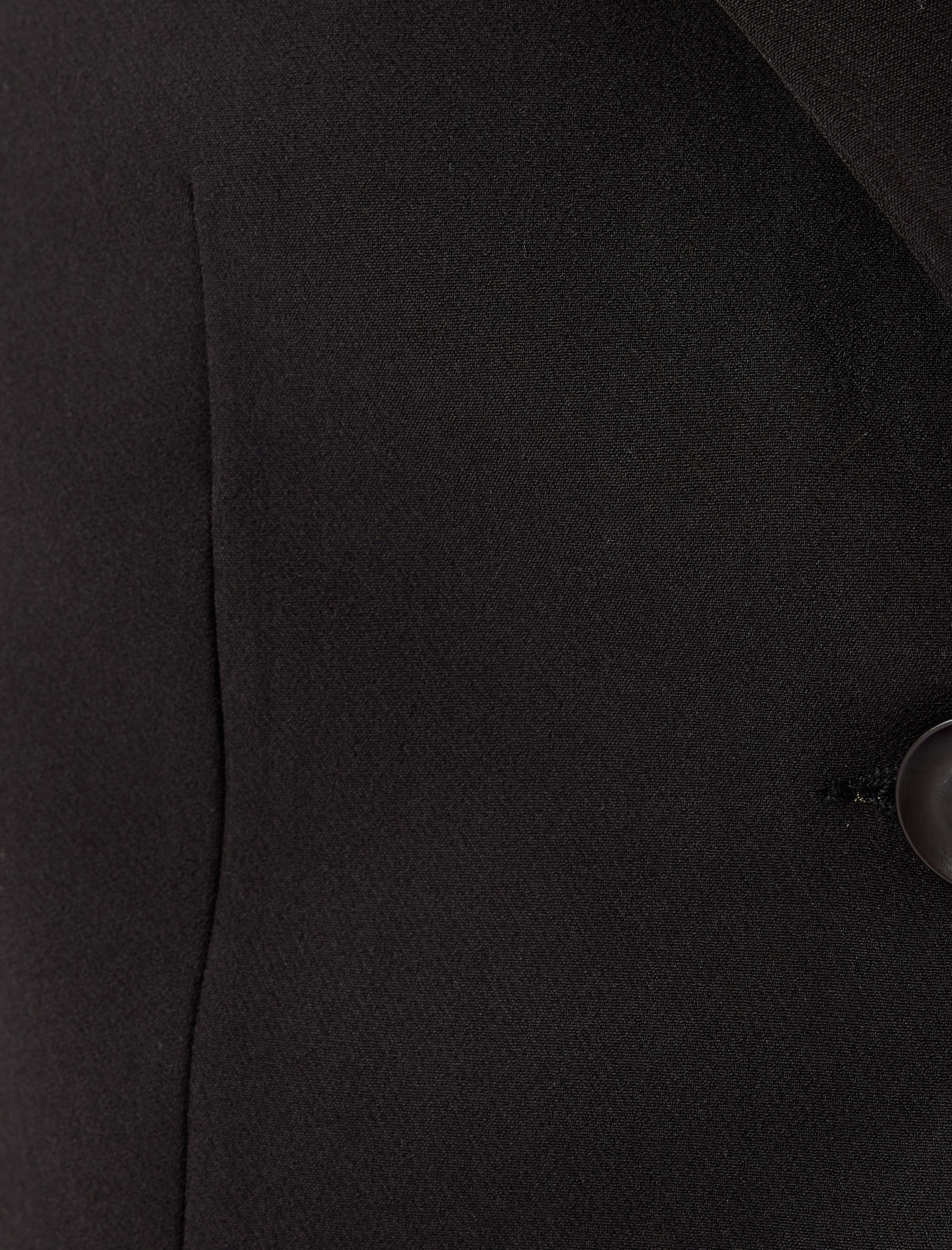 Siyah Kadın Crop Blazer Ceket Kruvaze Düğmeli 5WAK50213UW Siyah Kadın Crop Blazer Ceket Kruvaze Düğmeli 5WAK50213UW