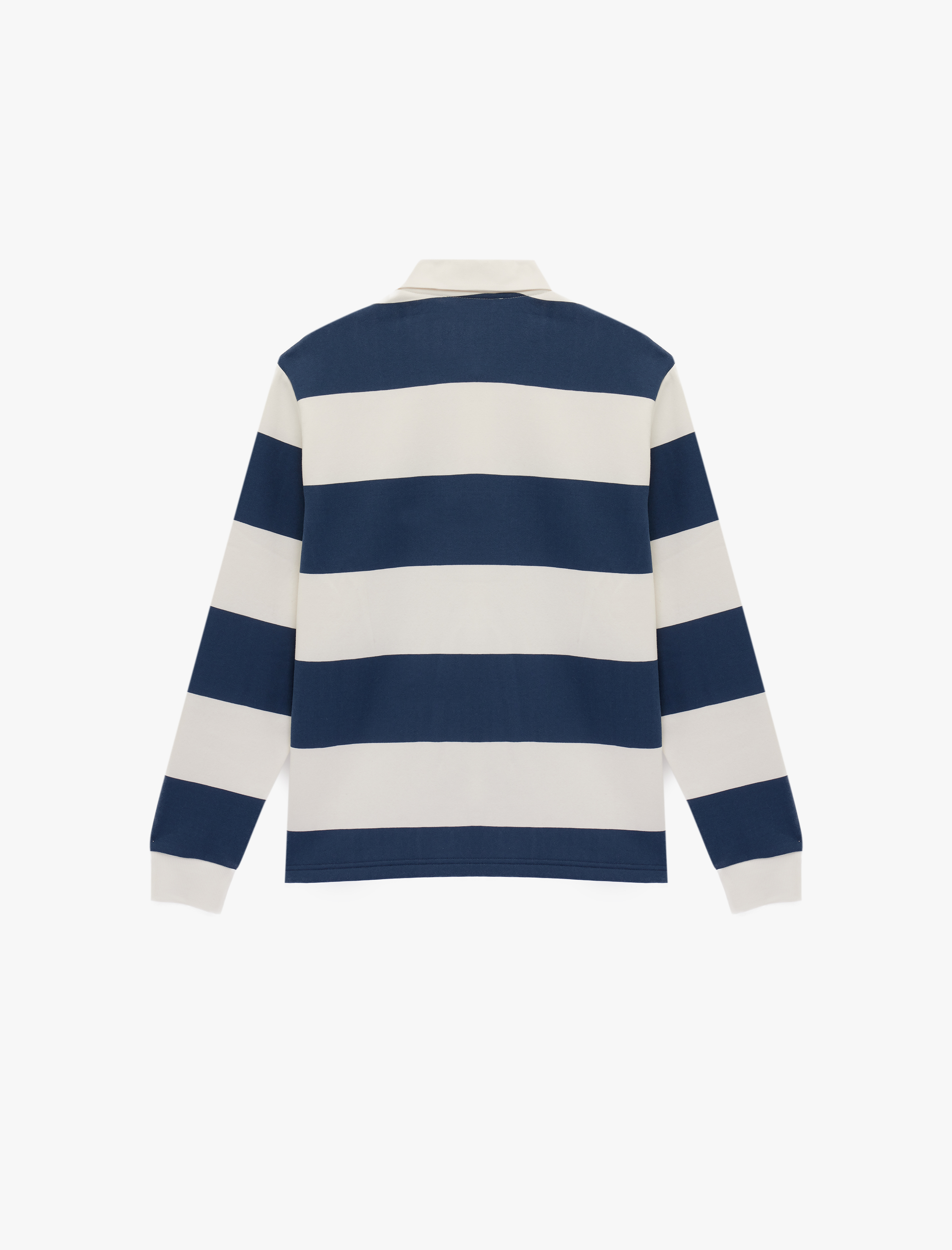 Lacivert Erkek Regular Fit Uzun Kollu Şardonlu Düğmeli Polo Yaka ...